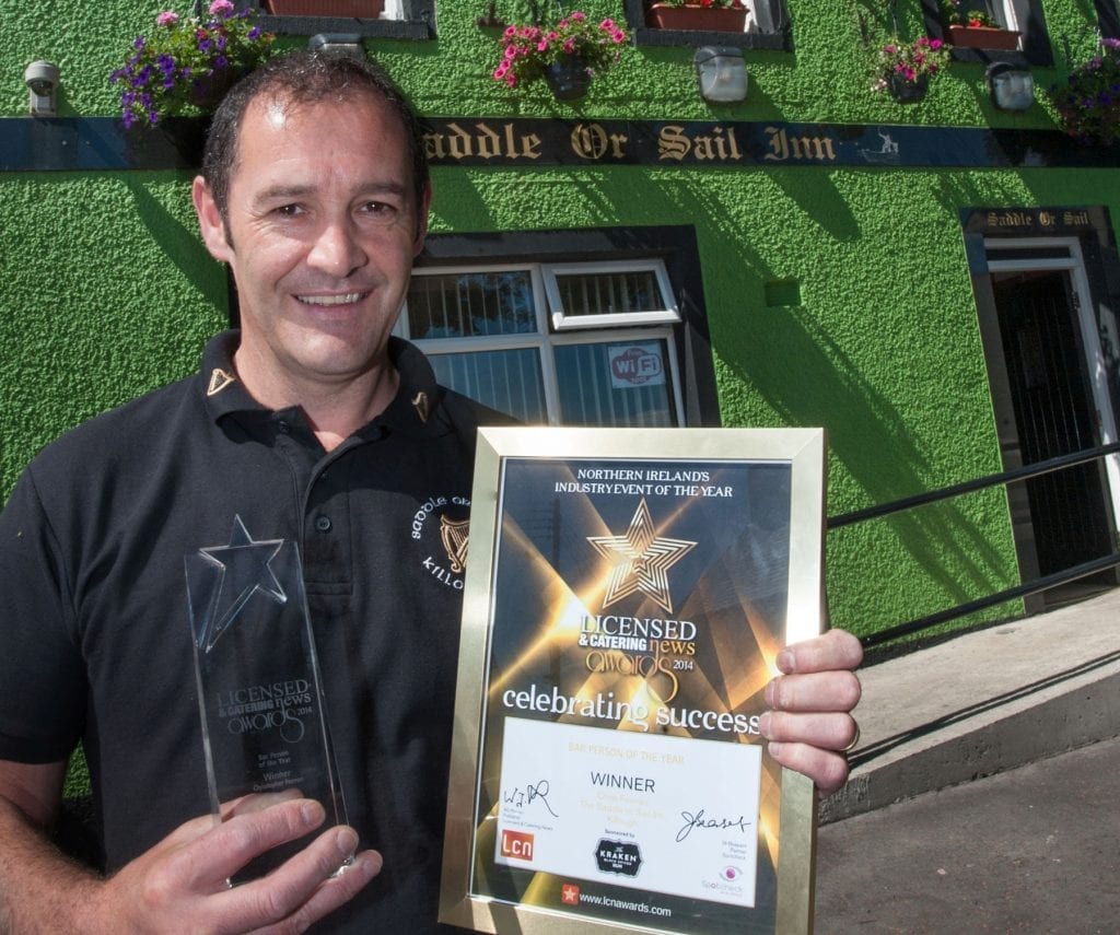 Killough's Chris is Bar Person of the Year - Licensed & Catering News ...