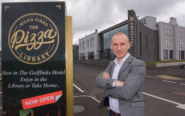 The Pizza Library is a new 56-seater restaurant at Kelly's, Portrush