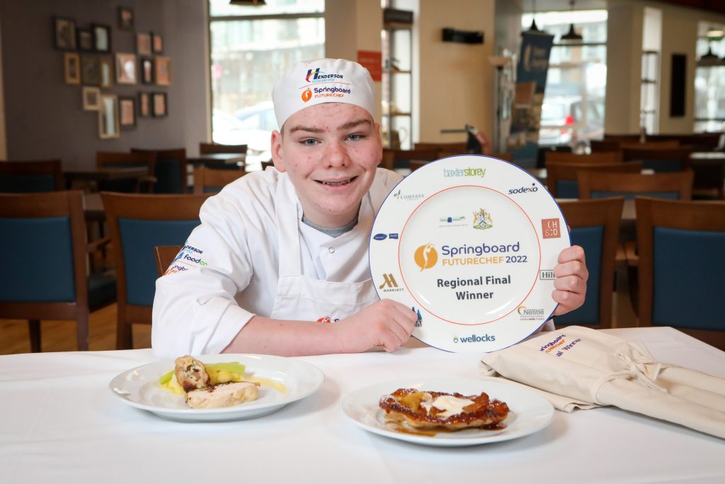 Celebrity judges wowed by Springboard FutureChef champion - Licensed ...