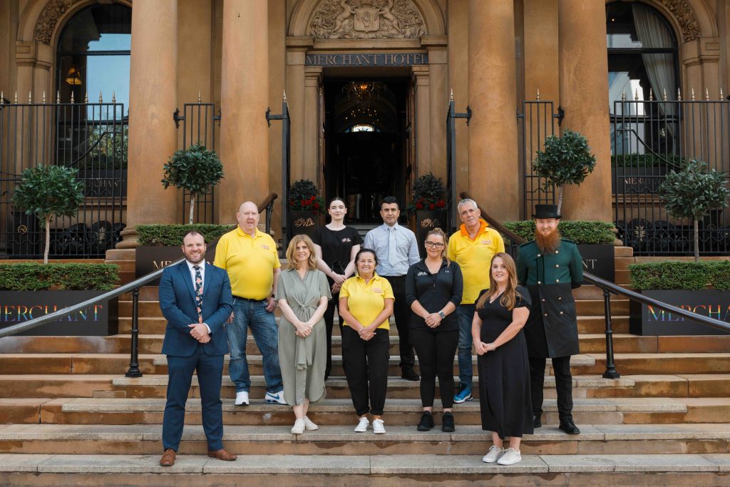 The Merchant Hotel drives support for SOS Bus NI - Licensed & Catering ...